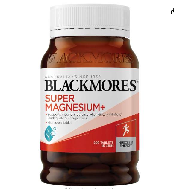 Blackmores Super Magnesium+ (200) – Pureblue Online 网上商城